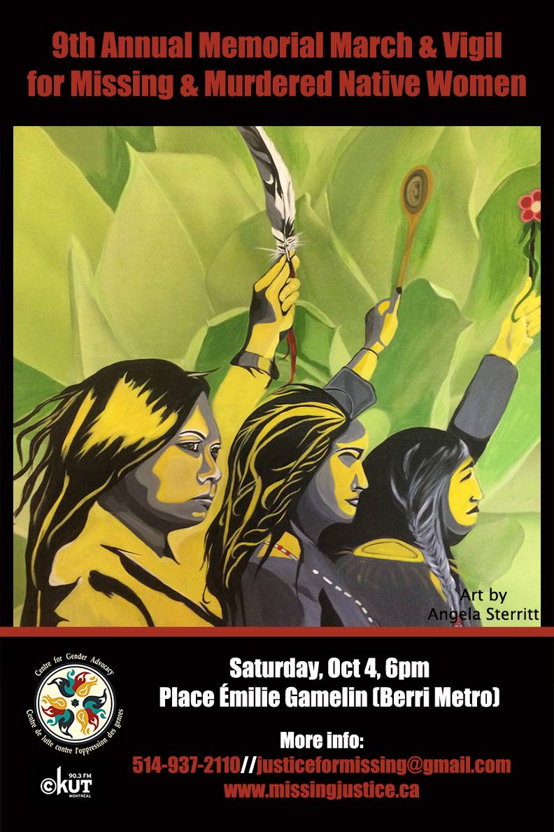 Solidarity for Missing and Murdered Indigenous Women - Forget the Box